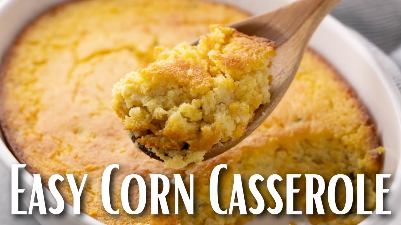 Easy corn casserole