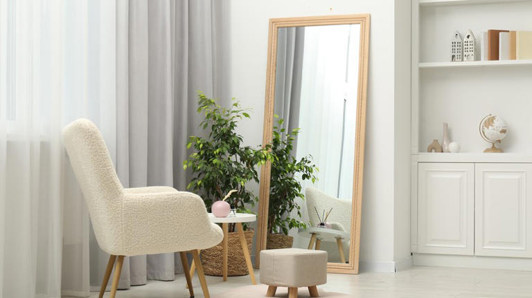 Make Any Basic Mirror Match Your Home's Aesthetic With An Easy DIY Upgrade