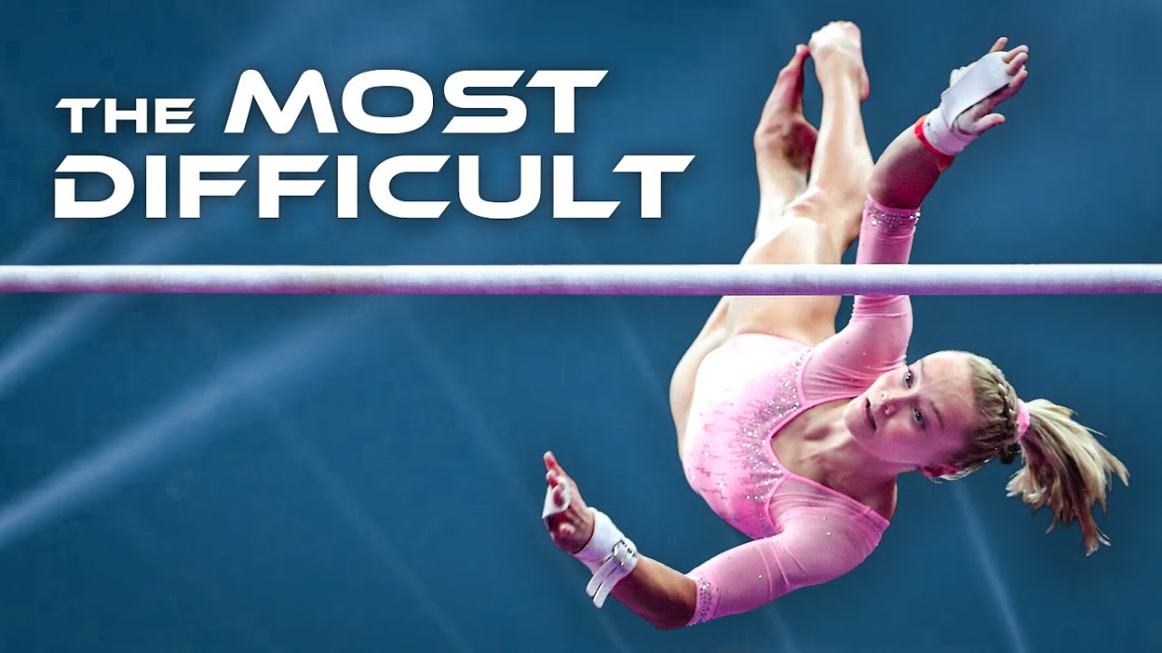 The most difficult transitions in women's gymnastics