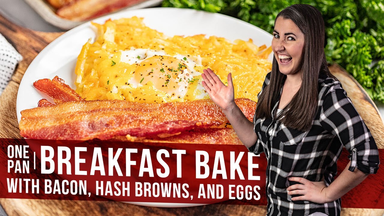 Easy sheet pan breakfast bake