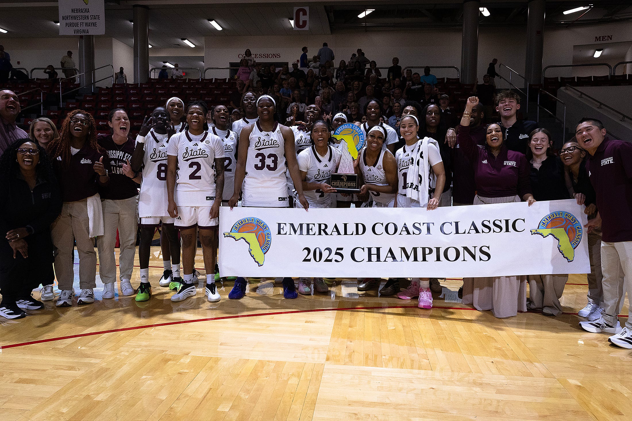 Mississippi State women's basketball earns Emerald Coast Classic title