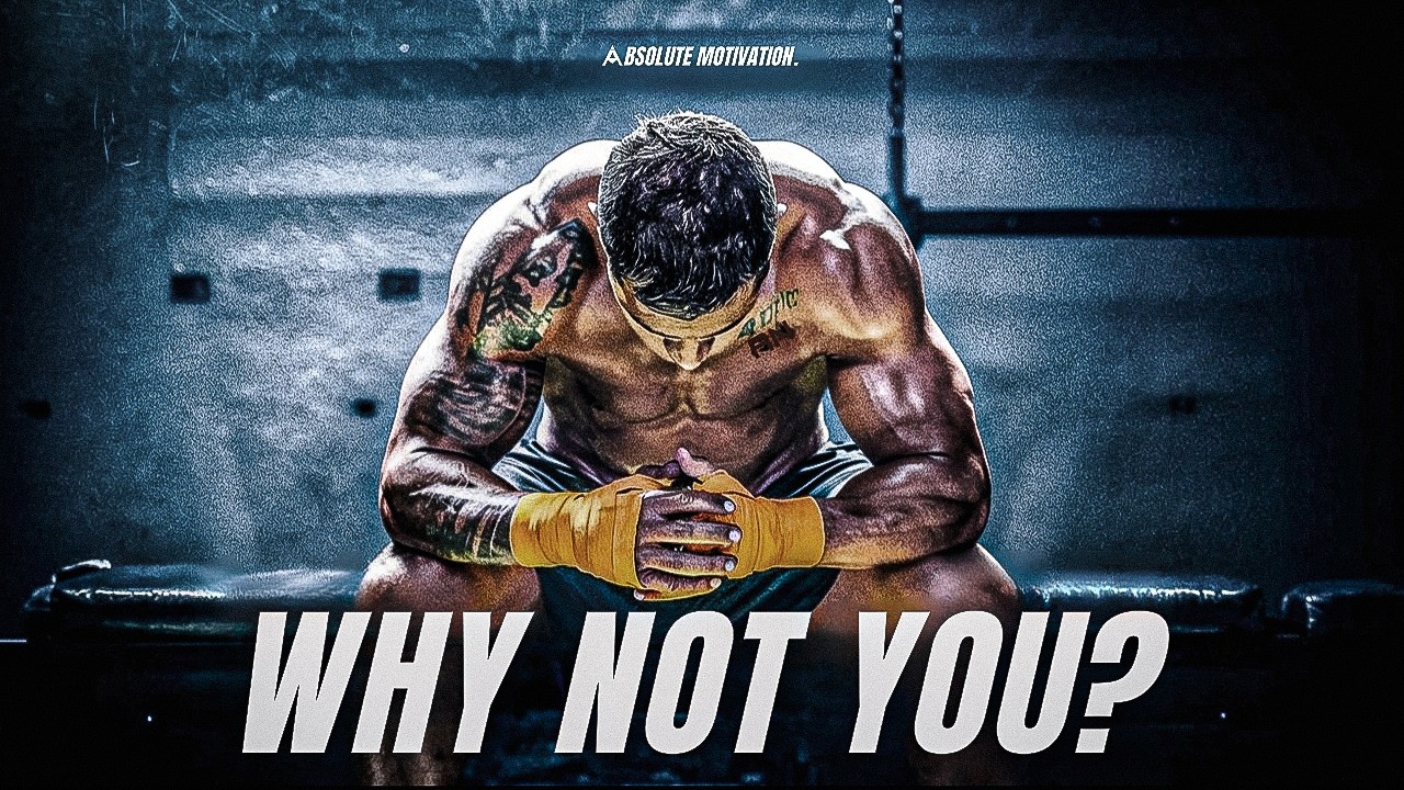 Why not you? - Motivational speech
