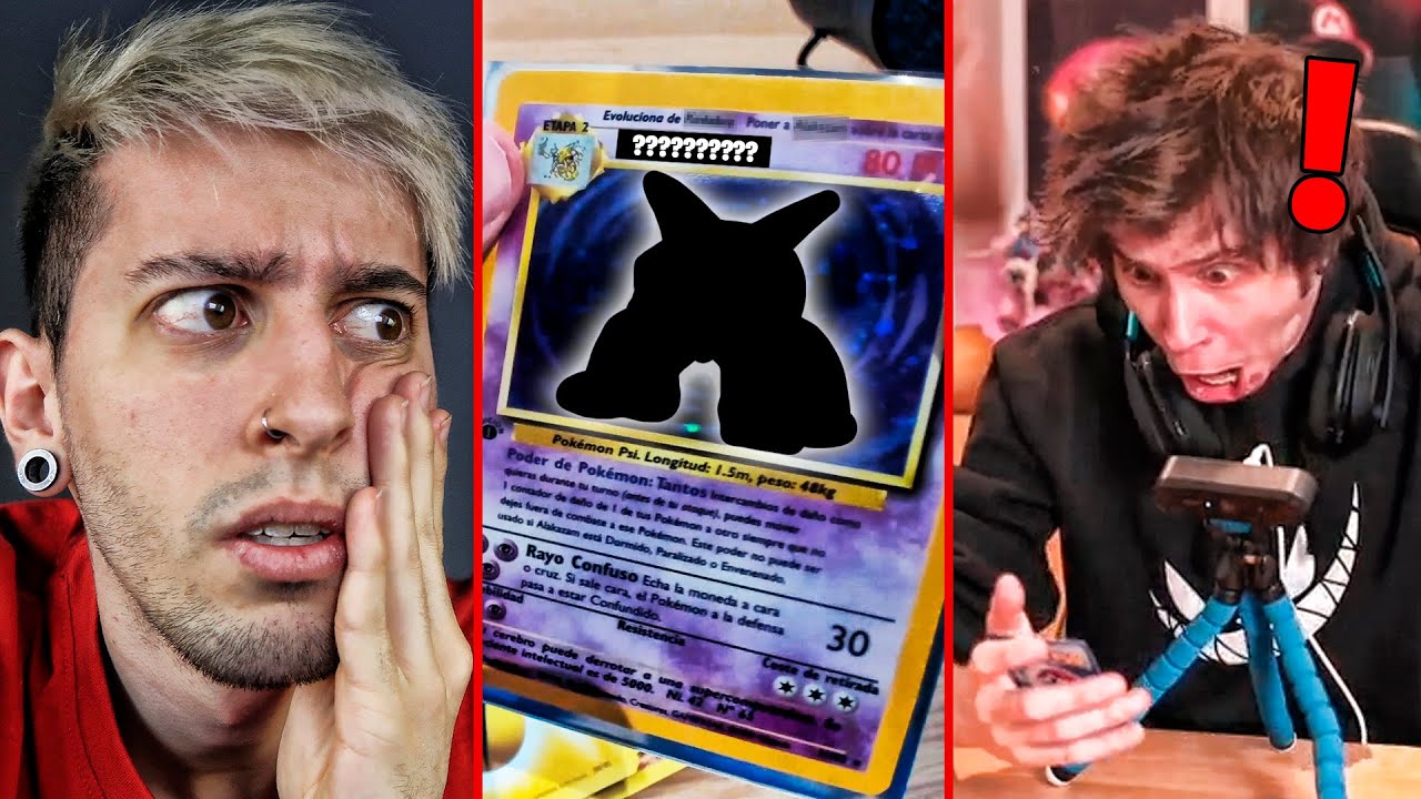 Compré un sobre de la caja de Pokemon de Rubius ($40.000) | Robleis