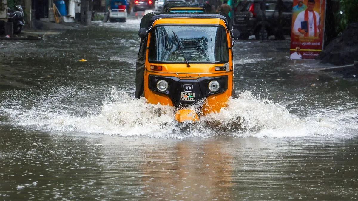 Cyclone Ditwah’s remnant brings heavy rain to Chennai, schools shut ...