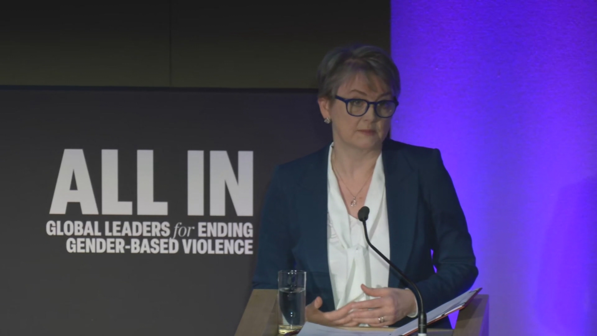 Cooper warns of VAWG 'international emergency'