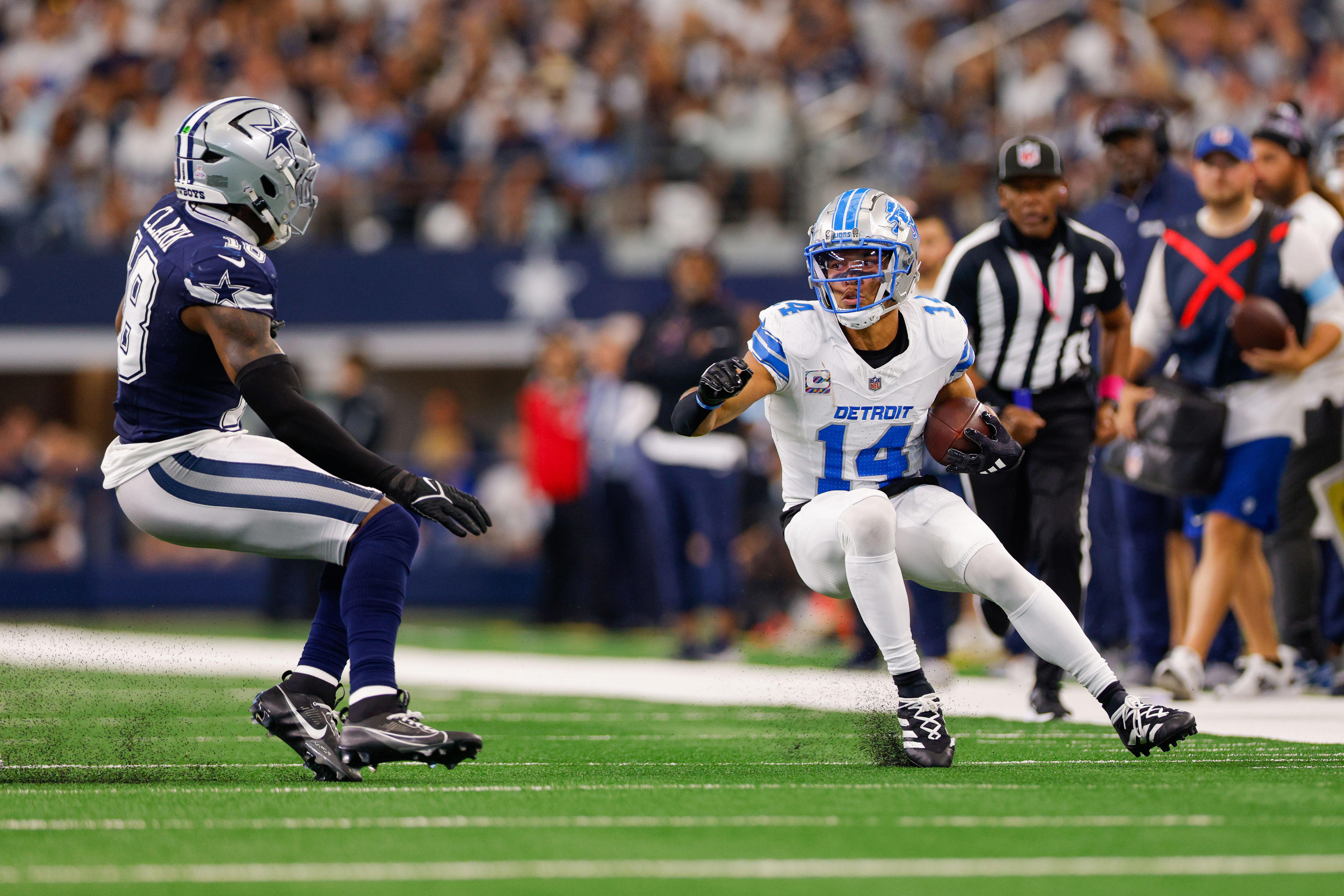 Amon-Ra St. Brown injury update: Lions WR status 'up in the air'