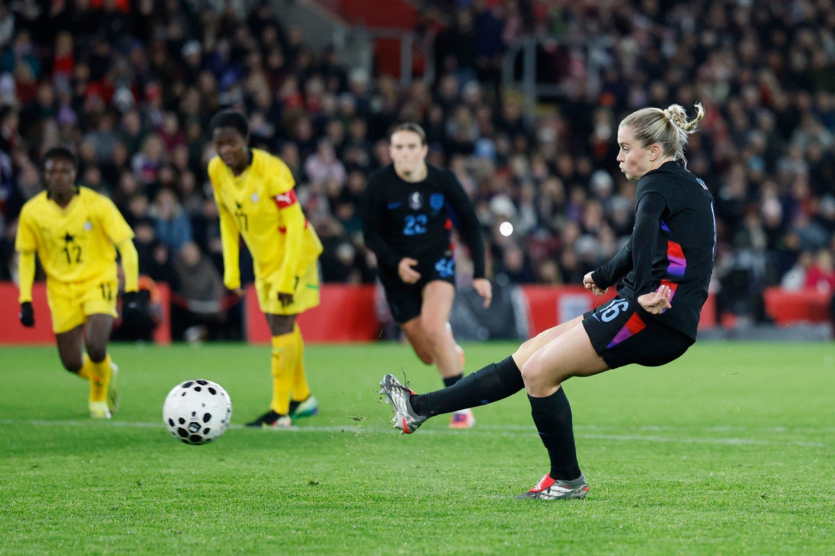 Russo converts penalty in stoppage time as Lionesses earn victory