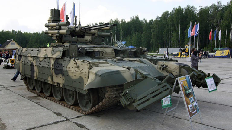Russia’s Terminator tank suffers another weapon failure in Ukraine