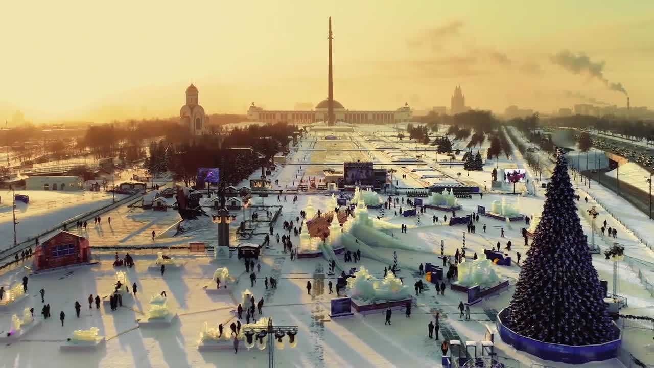 Lifted by Light: A Global Aerial Tour of Christmas Trees...