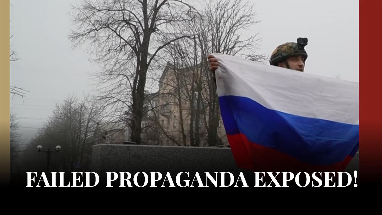 Failed propaganda push: Russians sneak into Pokrovsk to plant flag ...