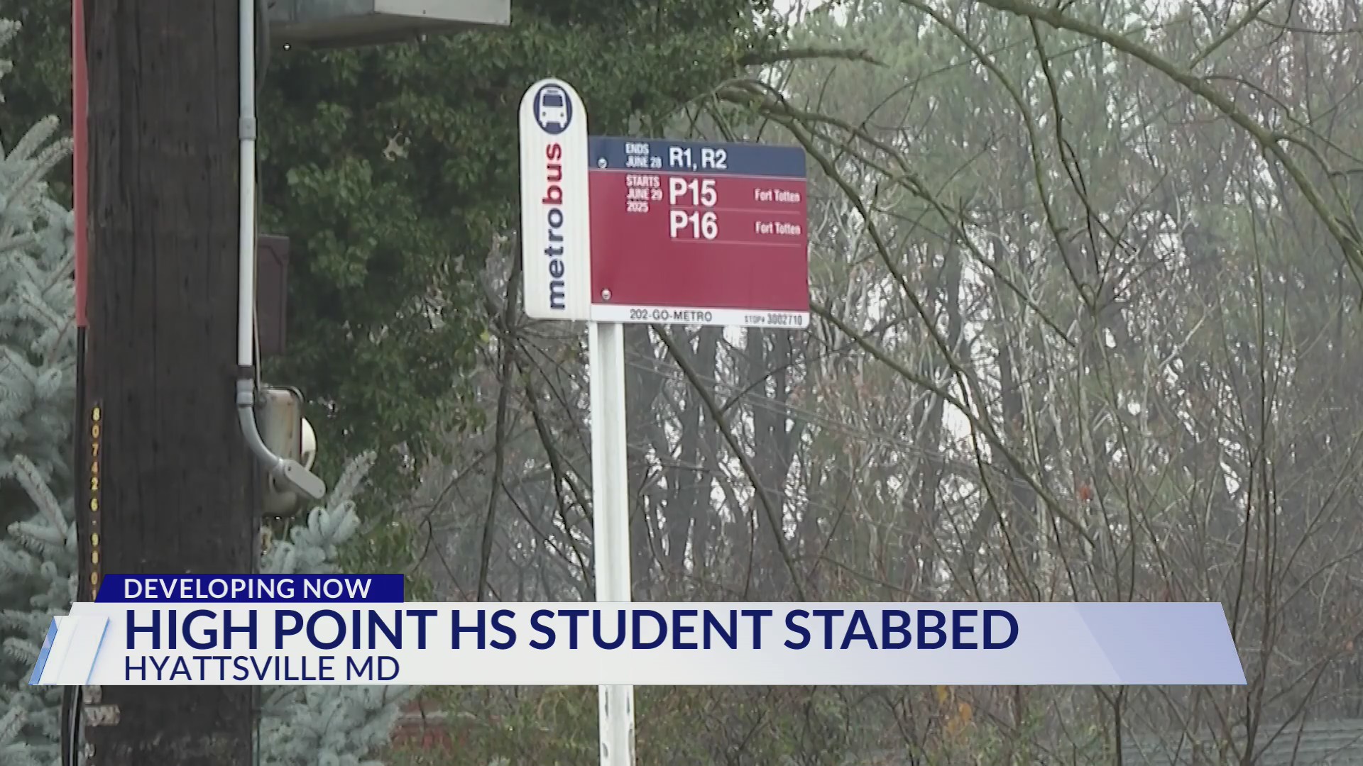 High school student stabbed in Prince George’s County