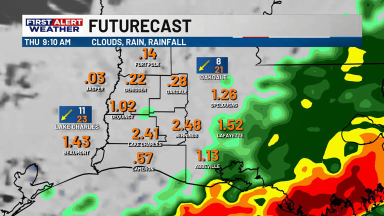First Alert Forecast: Frost likely tonight; but rain returns Thursday
