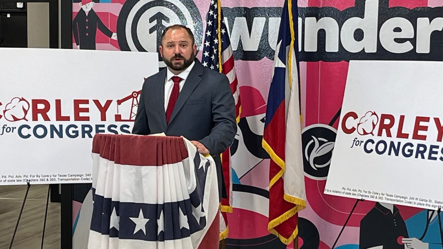 Lubbock County Commissioner Jason Corley announces candidacy for congress