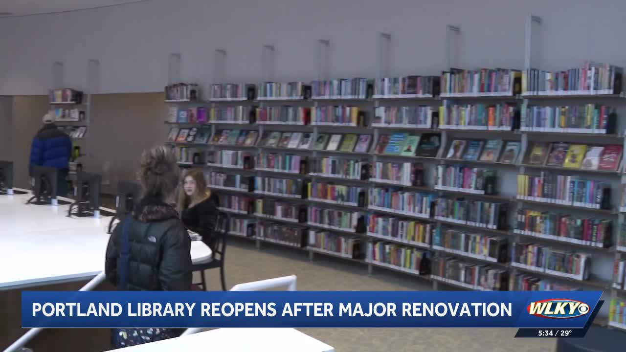 Portland Library reopens after major renovation in west Louisville