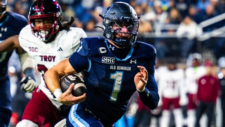 ODU quarterback Colton Joseph officially announces he's entering into ...