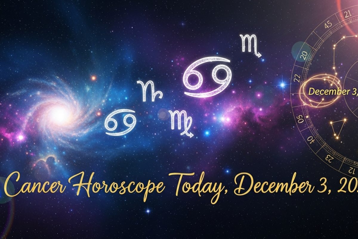 Cancer Horoscope Today, December 3, 2025