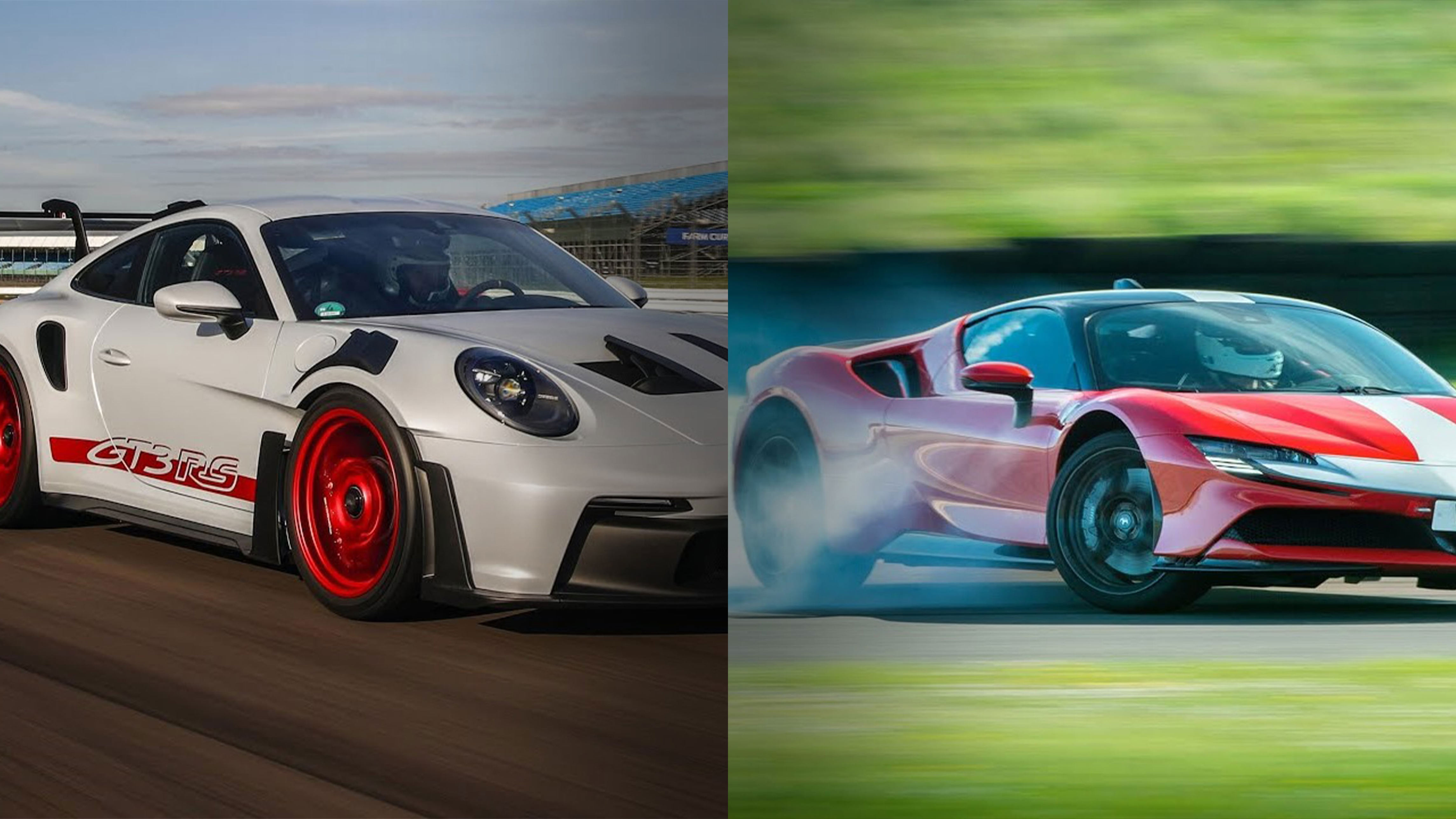 Porsche 911 GT3 RS vs Ferrari SF90