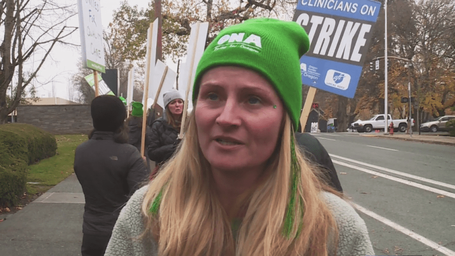 135 Legacy Health workers strike over pay, patient care