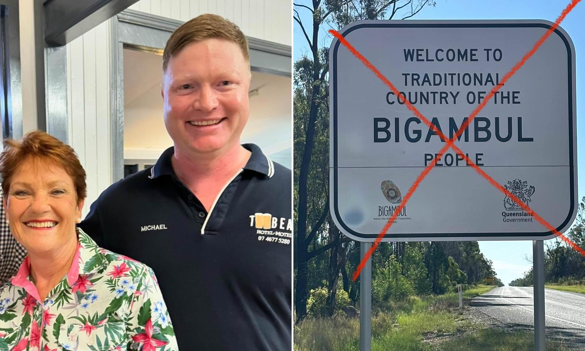 Aussie publican demands removal of 'Welcome to Country' road signs