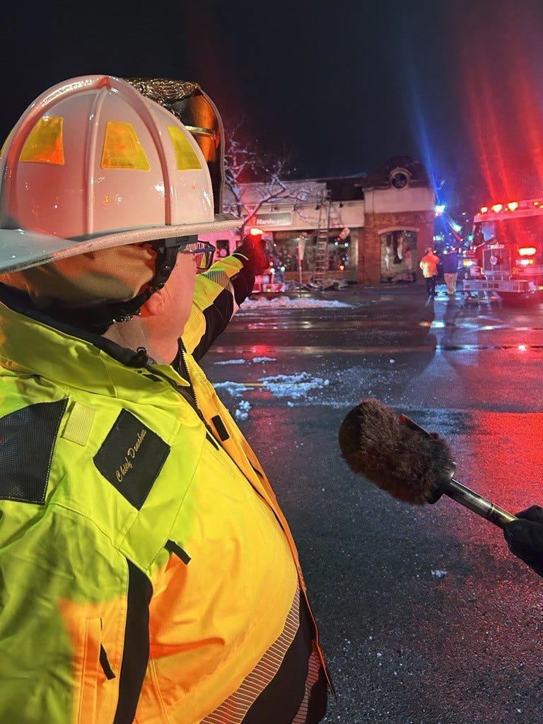 Blaze causes heavy damage at Ace hardware store in Dublin