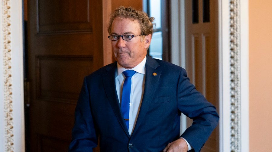 Paul redacts portions of Festivus rant as Jeffrey Epstein DOJ protest