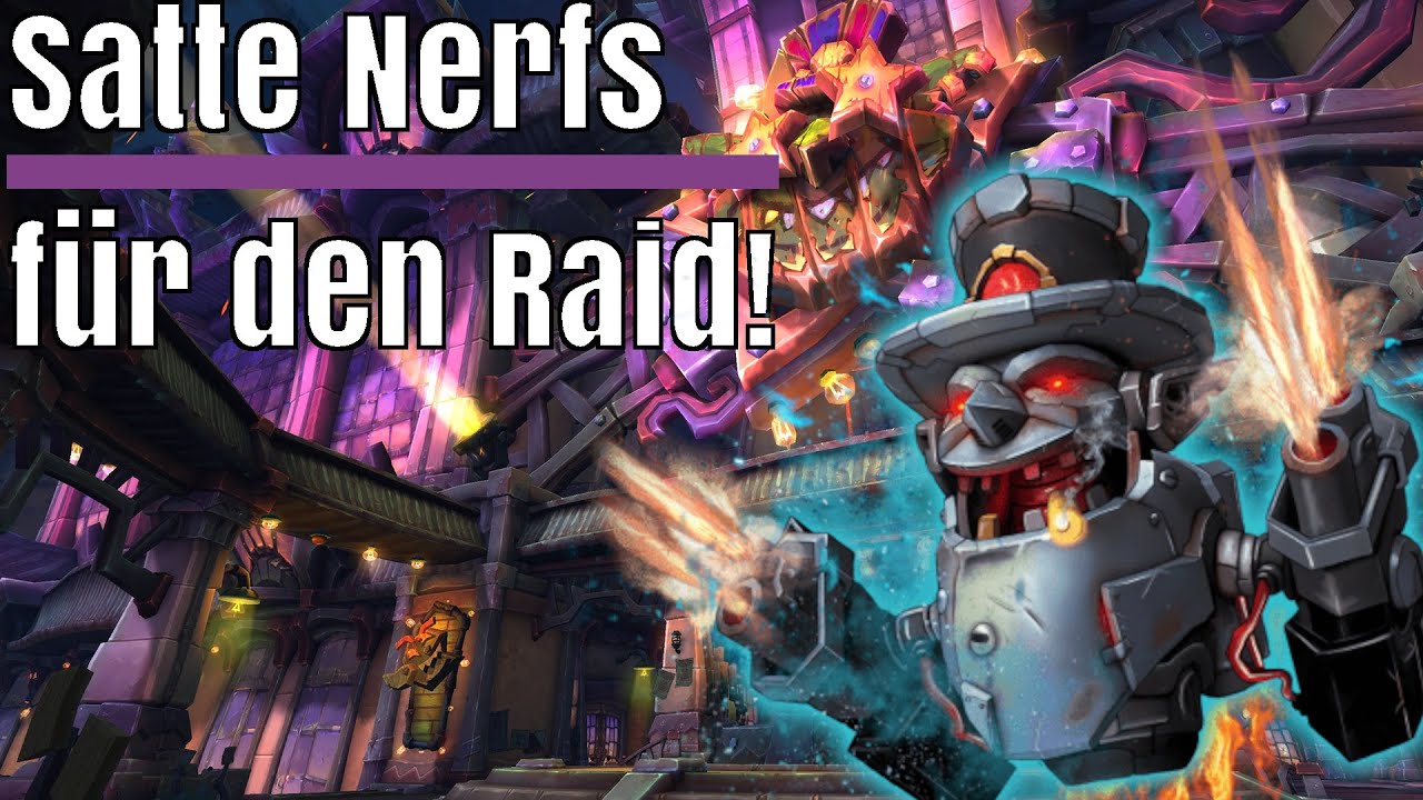 SATTE RAIDNERFS für 5 BOSSE! Blizzard schwächt schwierigsten Bosse in ...