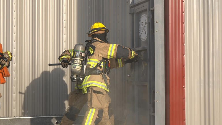 College Station fire department trains for high-rise emergencies