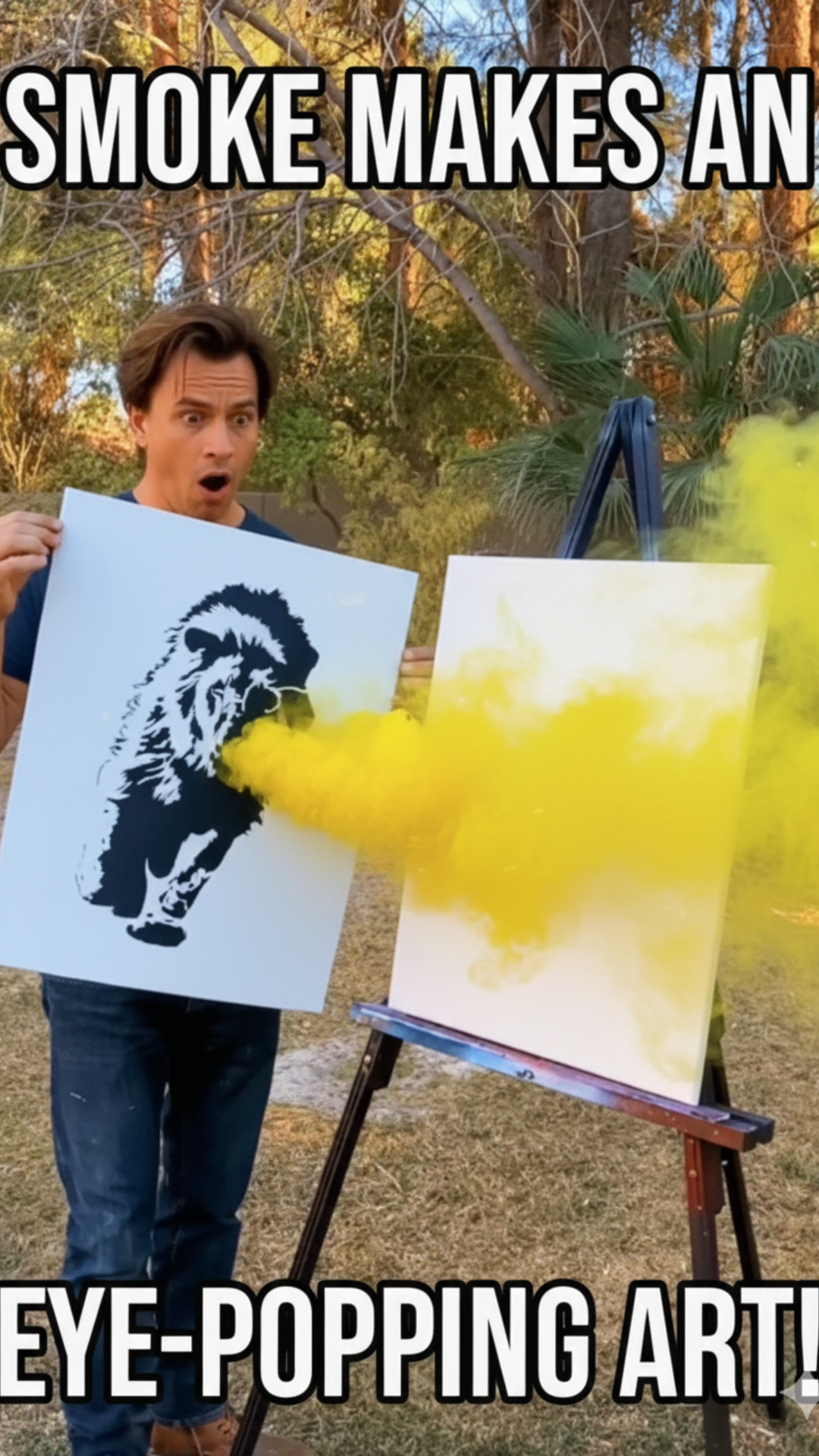 Eye-Popping Art Made with Smoke: Stunning Visuals