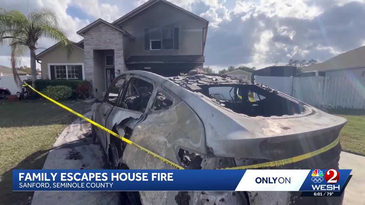 'We are all traumatized': Central Florida family escapes house fire