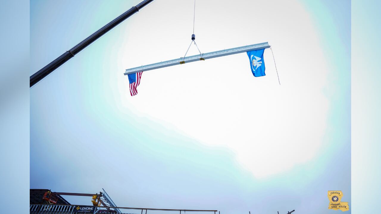 Construction on new Louisiana State Police crime lab marks milestone