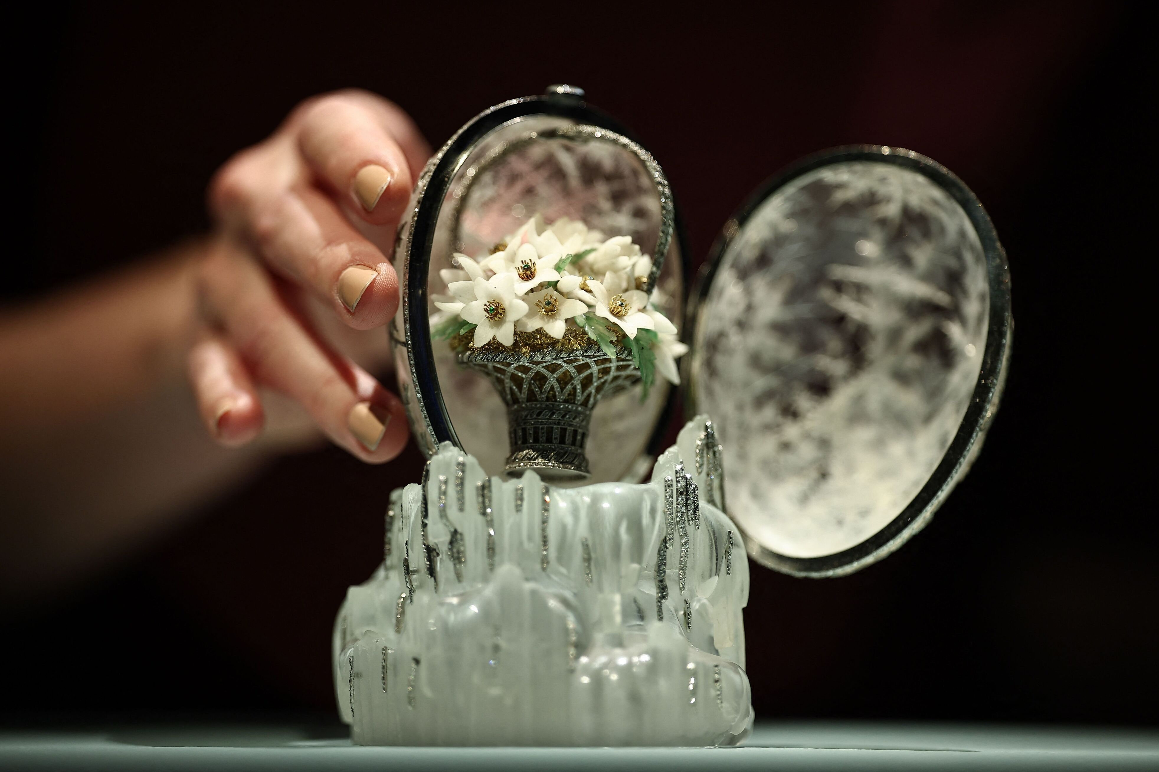 Enkekejserinde Dagmars påskeæg solgt for 195 millioner kroner