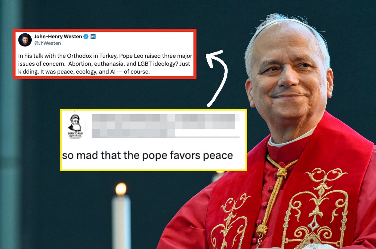Honey, People Are Mad At The Pope For Being Woke Again