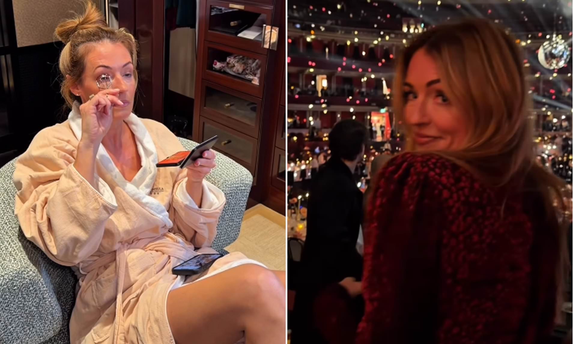 Cat Deeley gives fans an insight into her 'chaotic' night at the ...