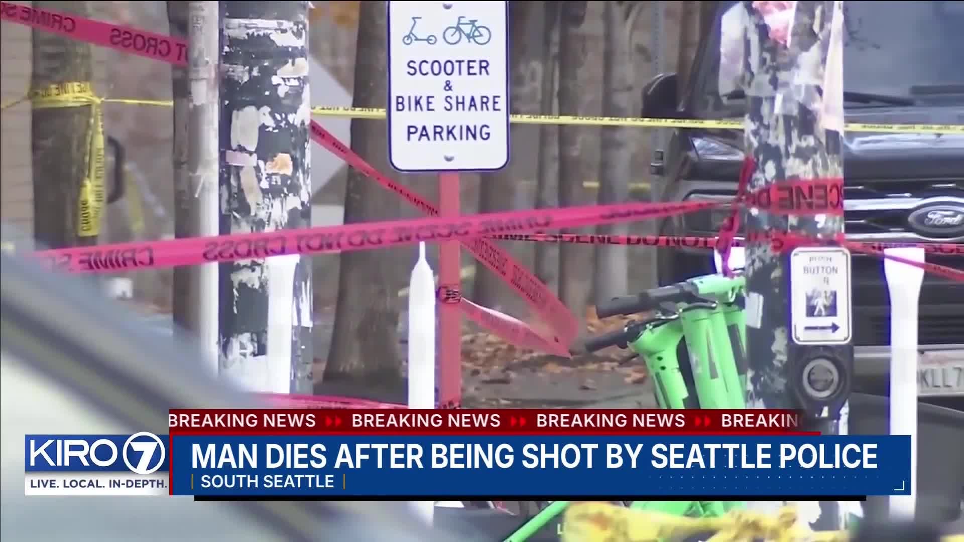 Suspect waving handgun shot and killed by police in South Seattle, SPD says