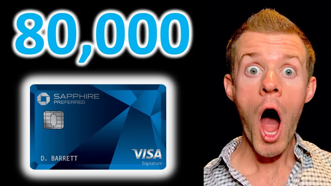 80K bonus! Chase Sapphire Preferred (80,000 Chase Ultimate Rewards points)