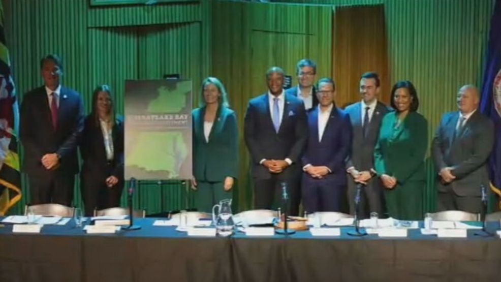 Gov. Moore signs Chesapeake Bay Watershed Agreement aiming to boost bay ...