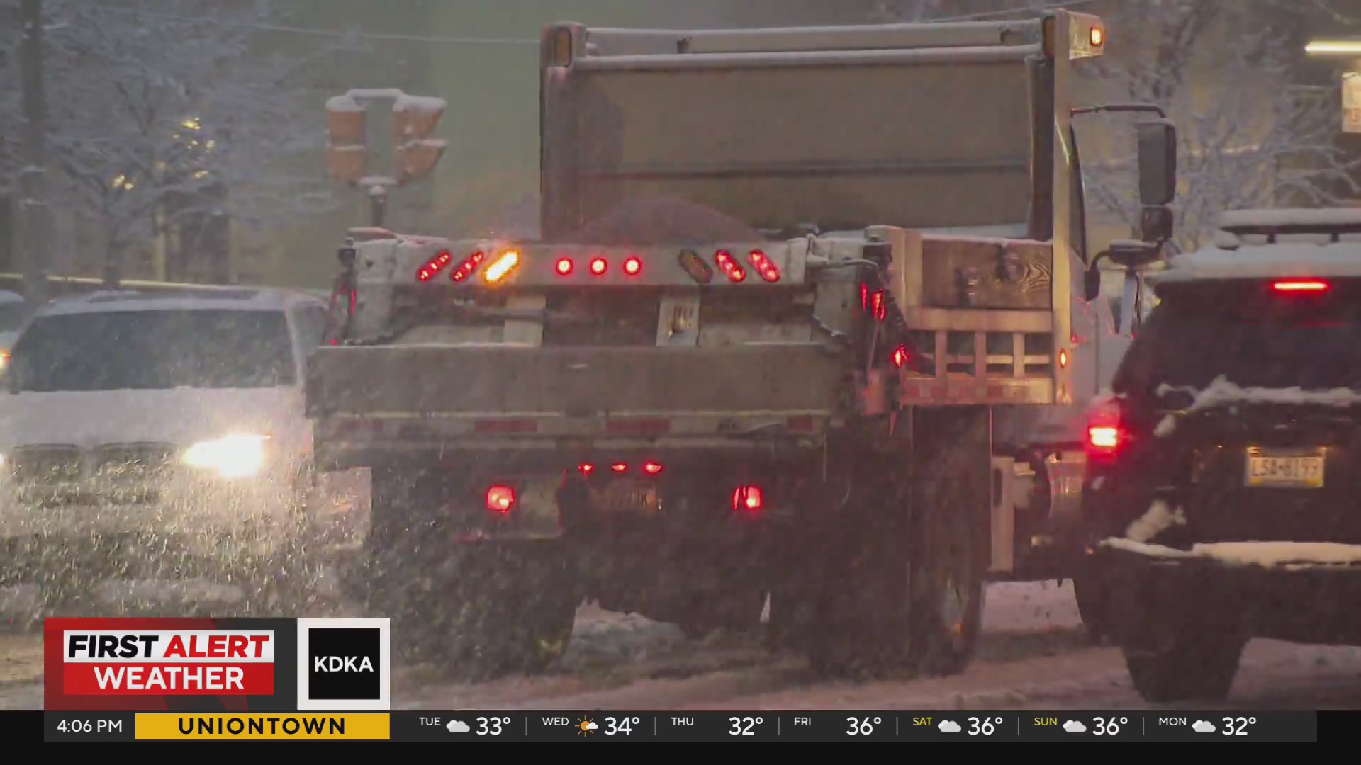 Winter storm system brings heavy snowfall to the Pittsburgh region