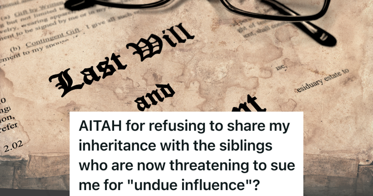 Dad Leaves Everything To One Of His Children, And His Other Children ...