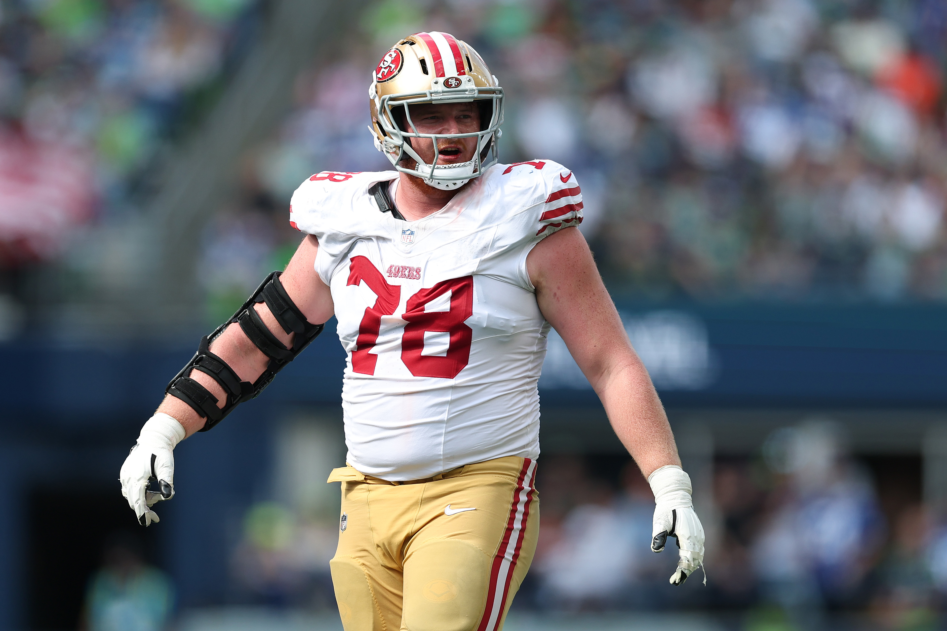49ers Get Brutal Update on Ben Bartch Ahead of Bye Week