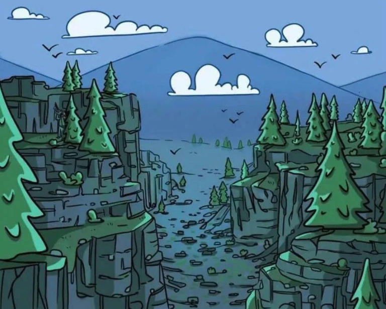 Optical Illusion: Everyone can see the trees but can you spot the ...