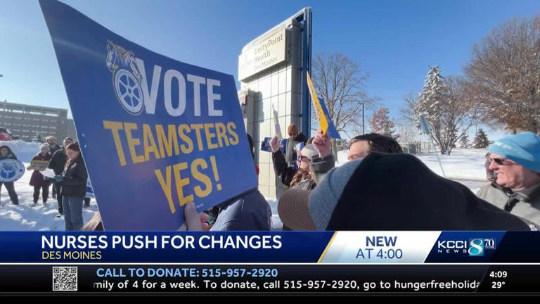 UnityPoint nurses unite ahead of union vote in Des Moines