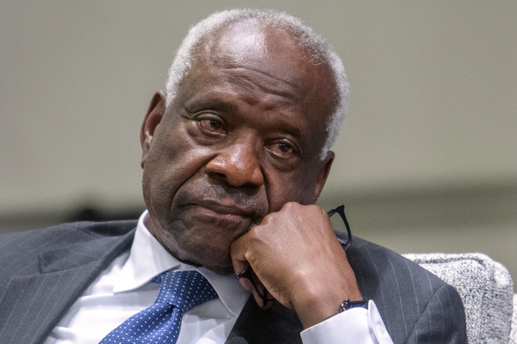 SCOTUS Justice Clarence Thomas forces NJ attorney to admit state ...