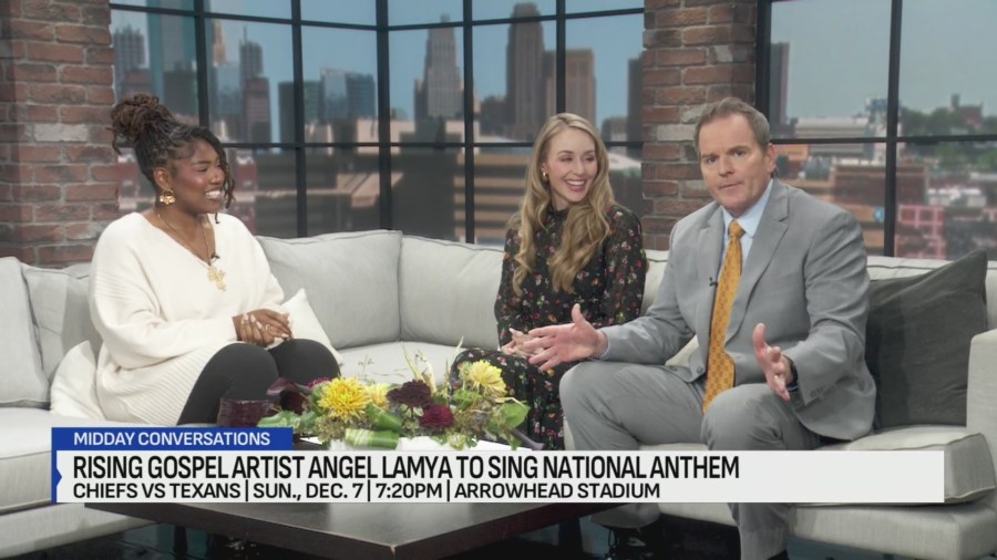 MIDDAY CONVERSATIONS: Rising gospel artist Angel LaMya to sing national ...