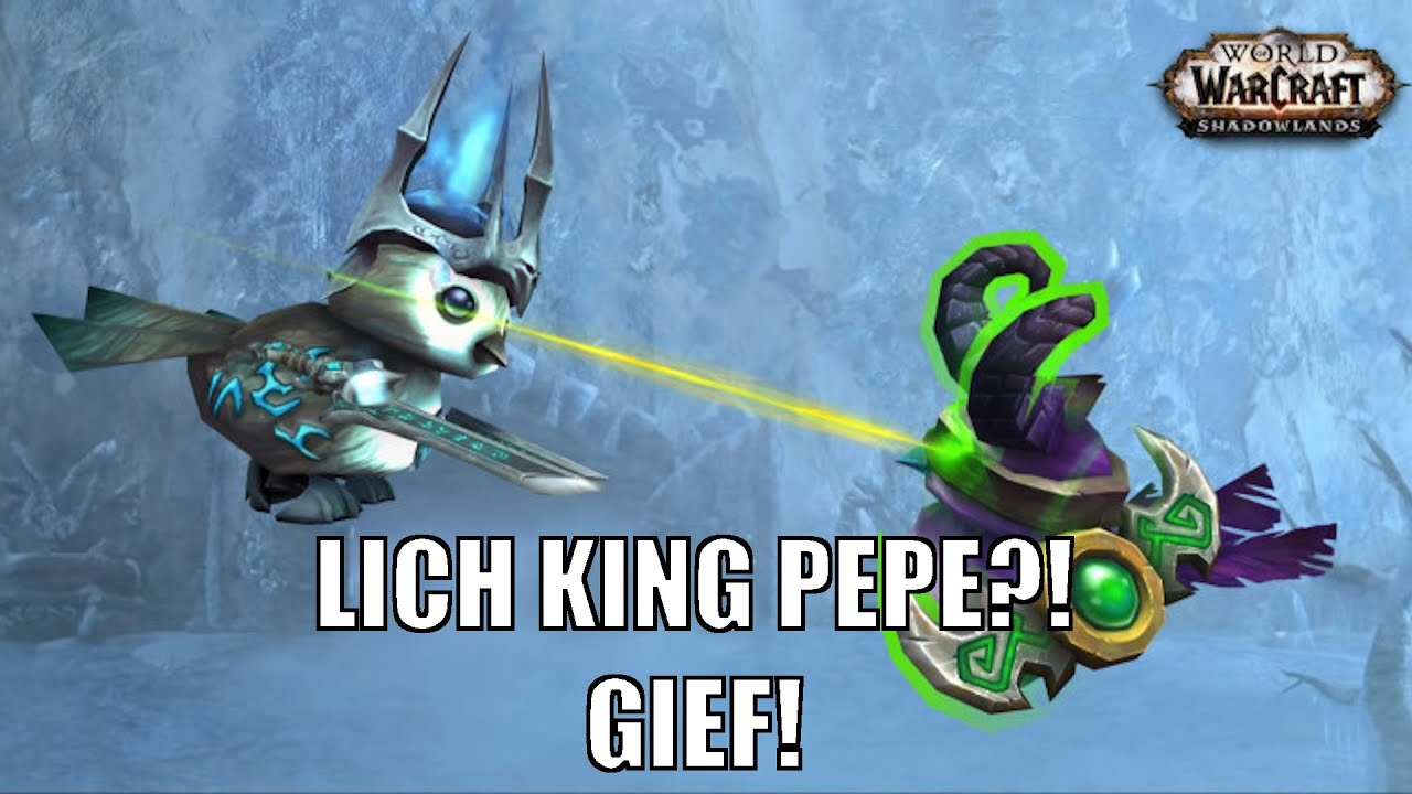 Lich King Pepe und geläuterte Sylvanas: Die WoW-Aprilscherze [World of ...