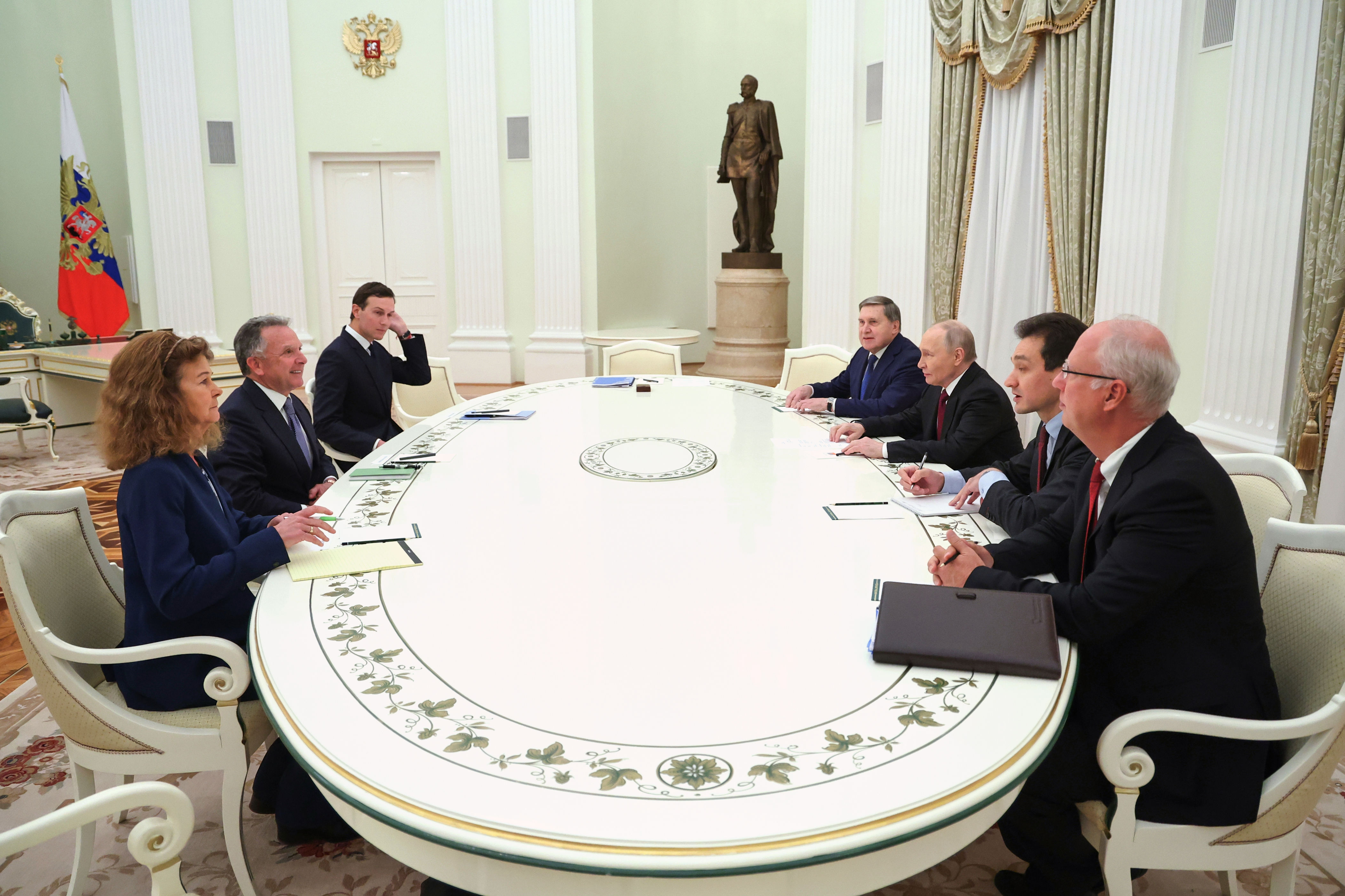 Putin meets US delegation after accusing Europeans of sabotaging peace ...