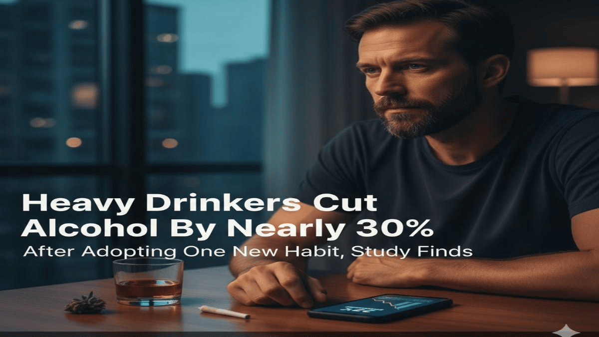 Heavy Drinkers Cut Alcohol Use by Nearly 30% After Adopting One New ...