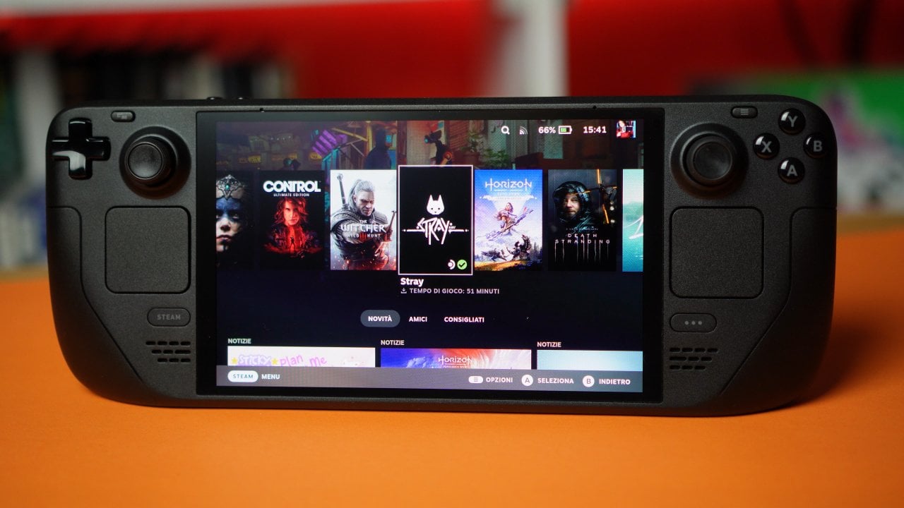 Steam Deck OLED aumenta di prezzo: costa oltre 200€ in più
