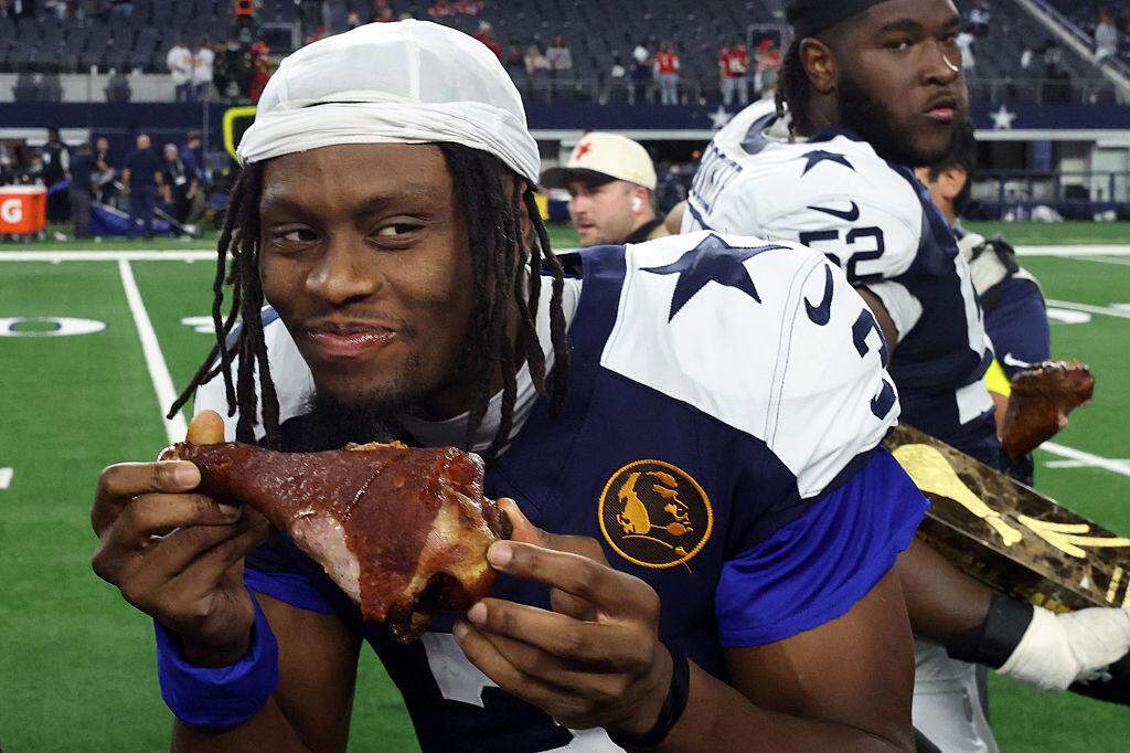 Cowboys receiver George Pickens leads the NFL when it comes to this ...