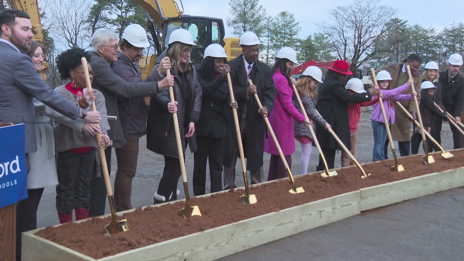 Guilford County Schools breaks ground on new Sternberger Elementary