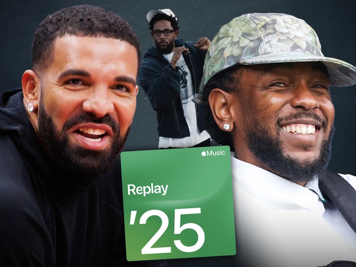 Drake Tops Apple Music 2025, But So Does Kendrick Lamar's Diss